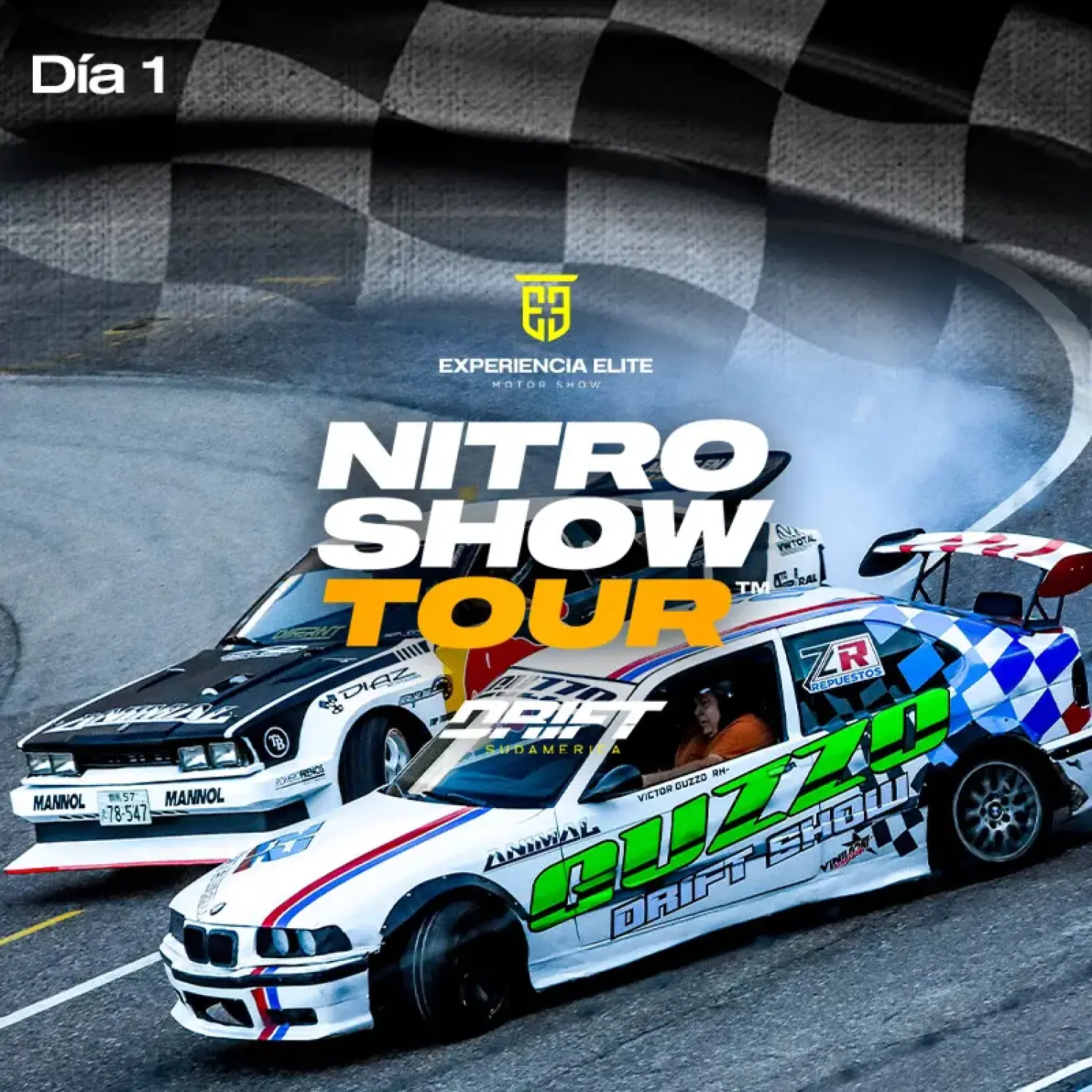 Nitro Show Tour: LA CARRERA - DÍA 1 - InstaTicketQR