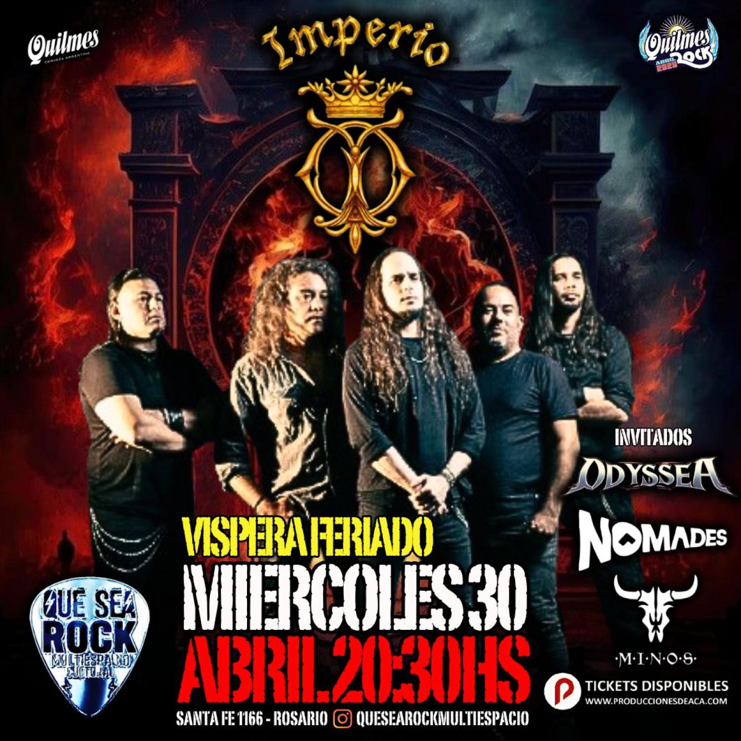 IMPERIO LLEGA A ROSARIO CON SU NUEVO SHOW! - Producciones de Acá