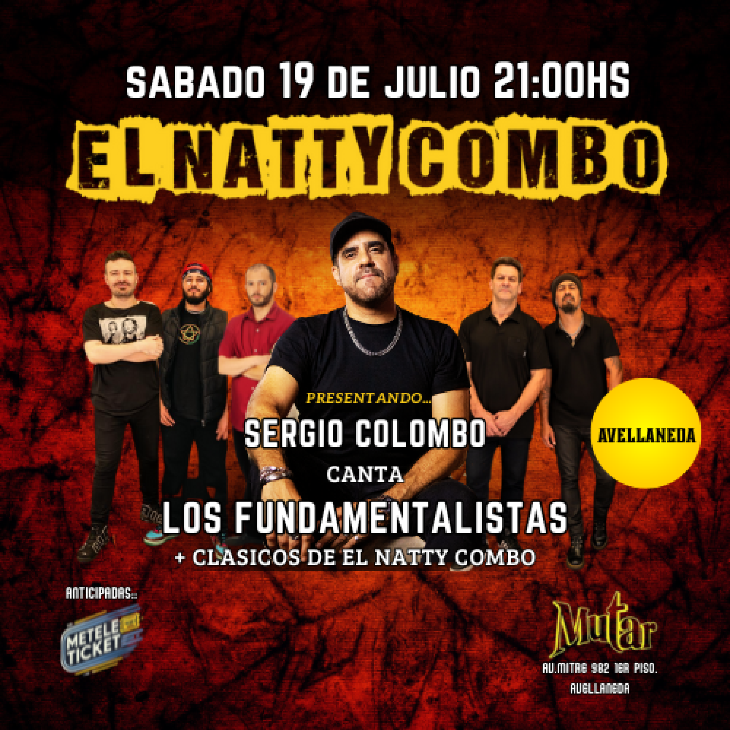 EL NATTY COMBO - MTL TICKET