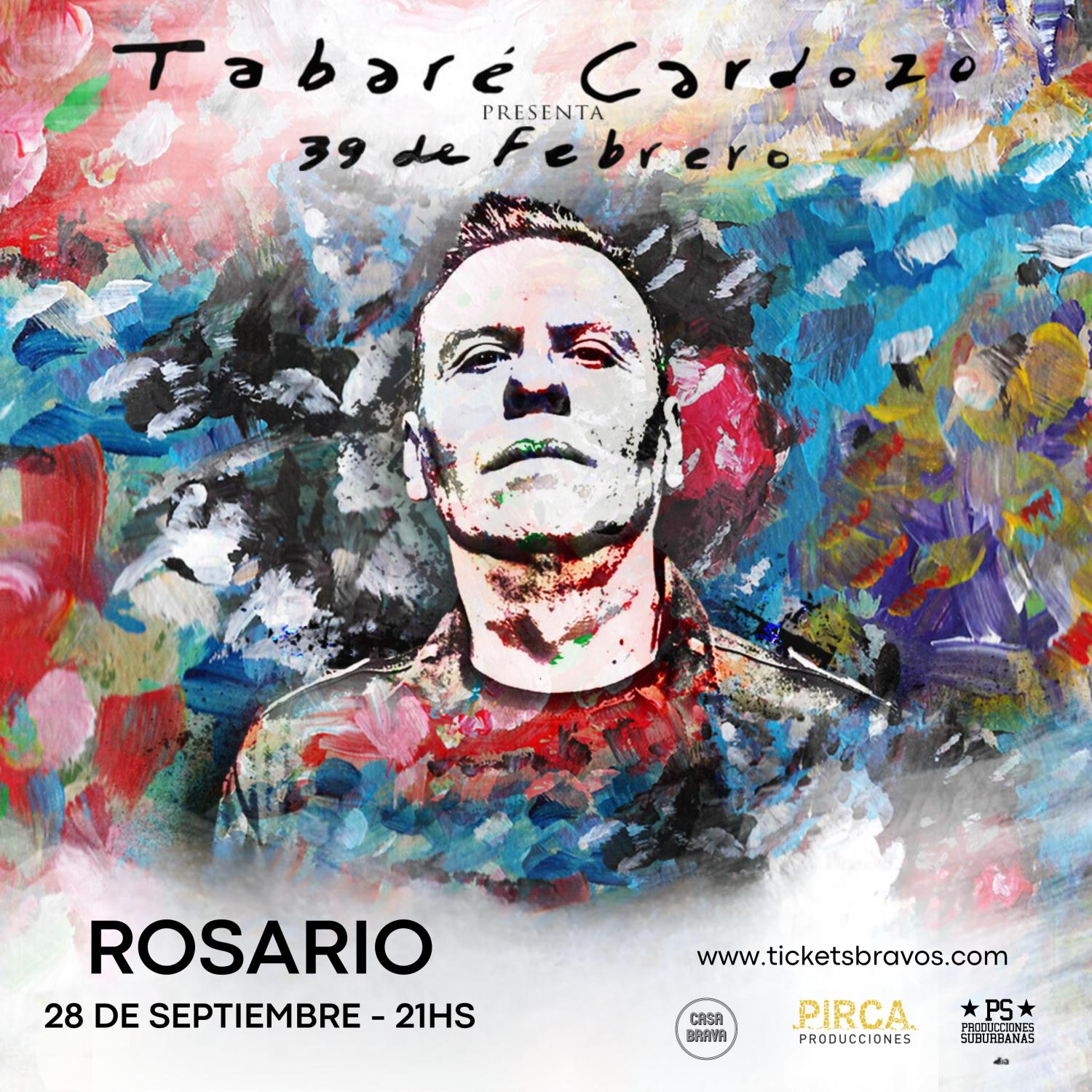 TABARÉ CARDOZO presenta 39 DE FEBRERO - Tickets Bravos